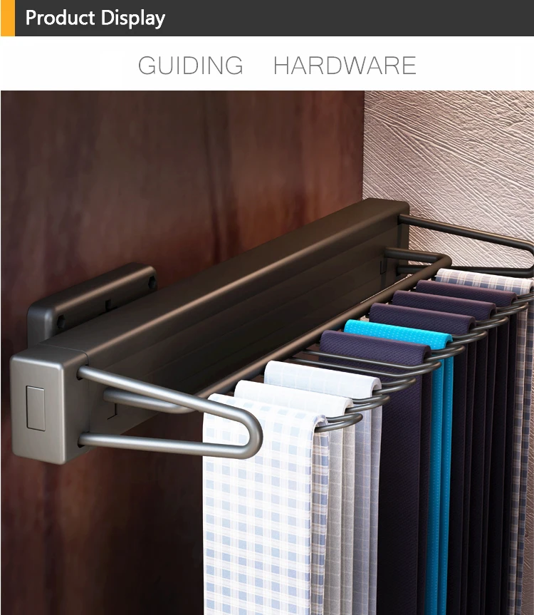 Factory Simply Easy Installed Side Mount Pull Out Sliding Tie and Belt ...