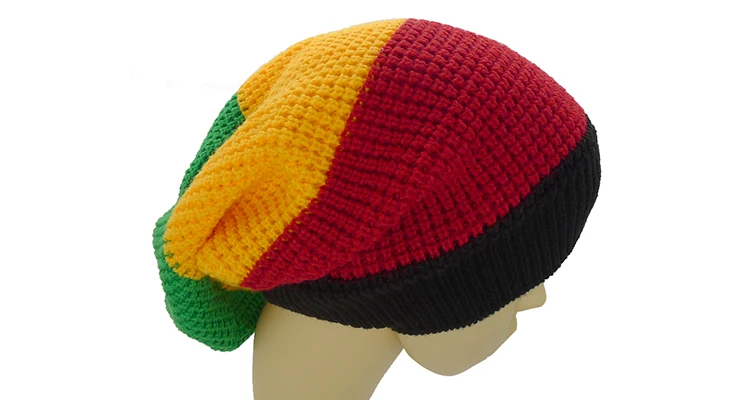 Wholesale Jumbo Rasta Hat - Jamaican Reggae Cap for Dreadlocks
