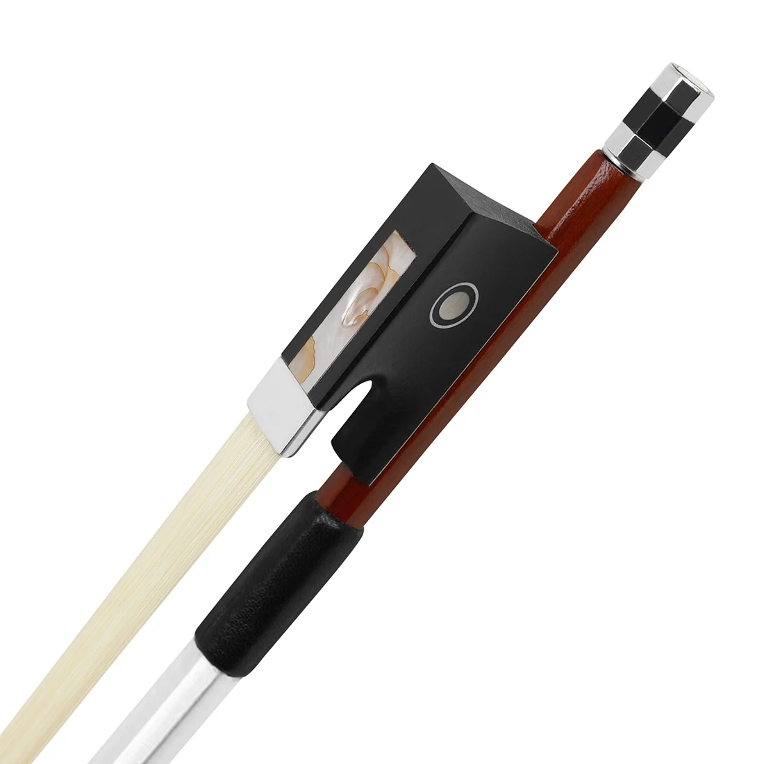 Brazilian Mahogany Red Wood 4/4 Violin Bow Frogs Sheepskin Wrapped ...