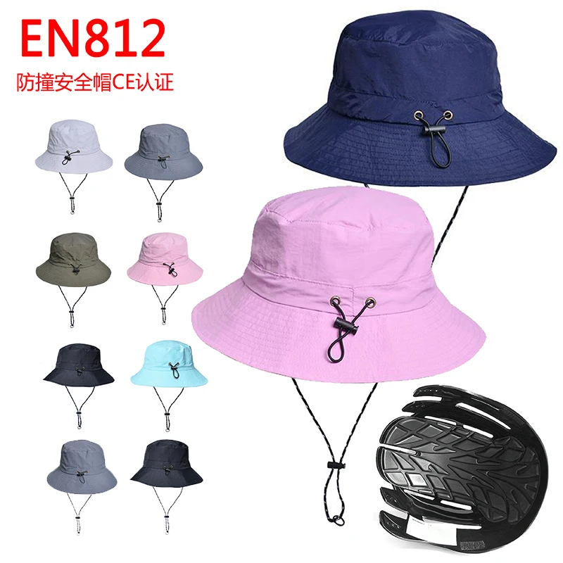 Custom CE EN812 Safety Bump Cap - Reflective & LED Helmet