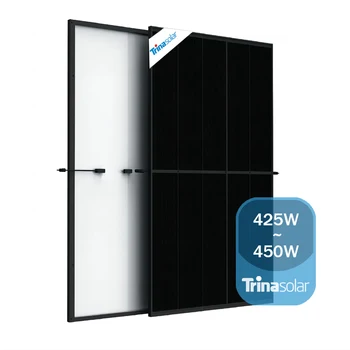 Trina N Type 425w 430w 435w 440w 445w 450w Dual Glass Full Black Solar ...
