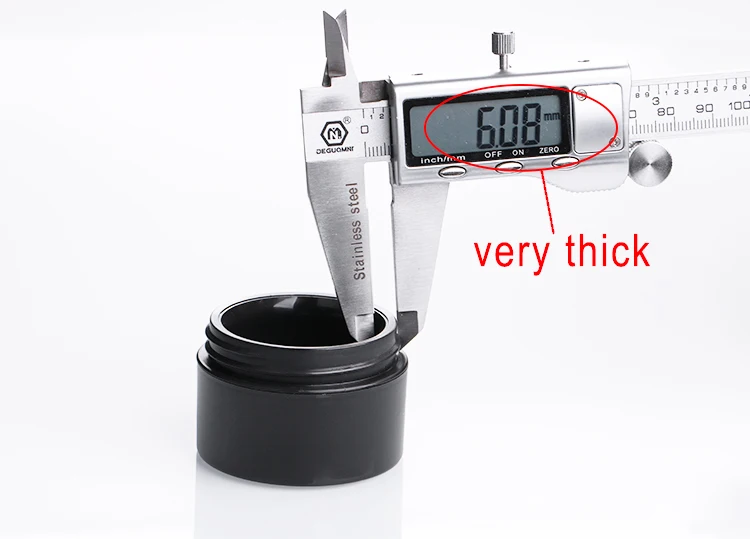 New Cap 5g 15g 30g 50g Light-safe White Cosmetic Plastic Jar Painted ...