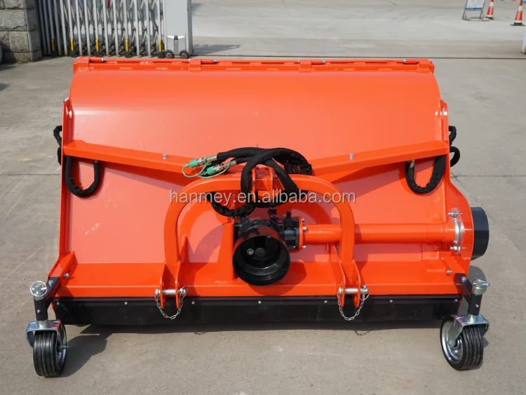 Flail Mower with Collecting Bucket Mulcher with Collector Tractor Flail ...