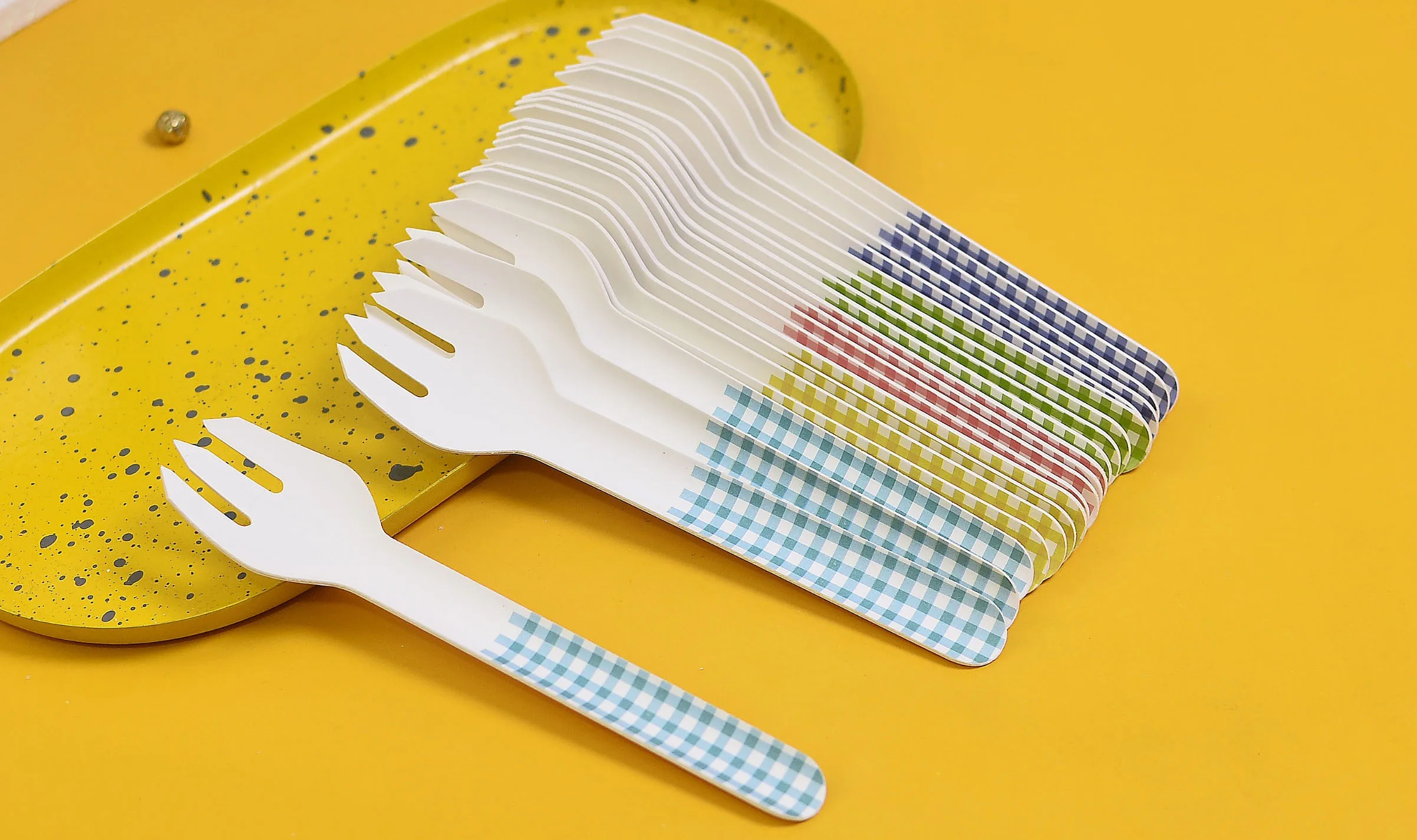 Eco-friendly Disposable Paper Knife Fork Spoon Cutlery - Buy Eco ...