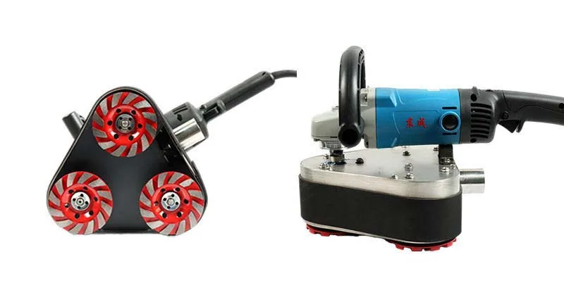 Manual High-Speed Concrete Grinder - Efficient Flooring Tool