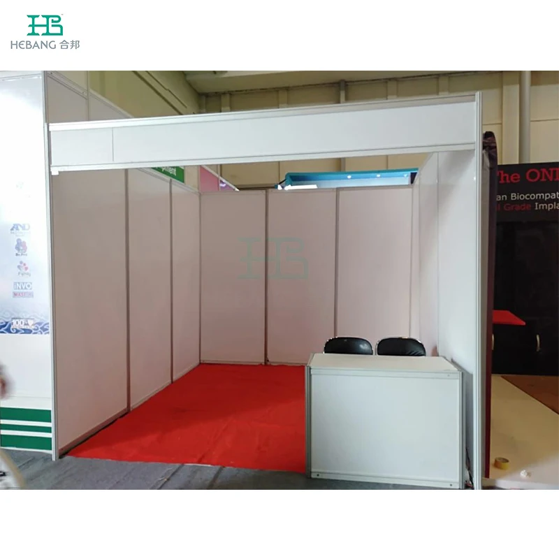 Seg Aluminum Modular Exhibition Booth Shell Scheme Exhibit Show Booths ...