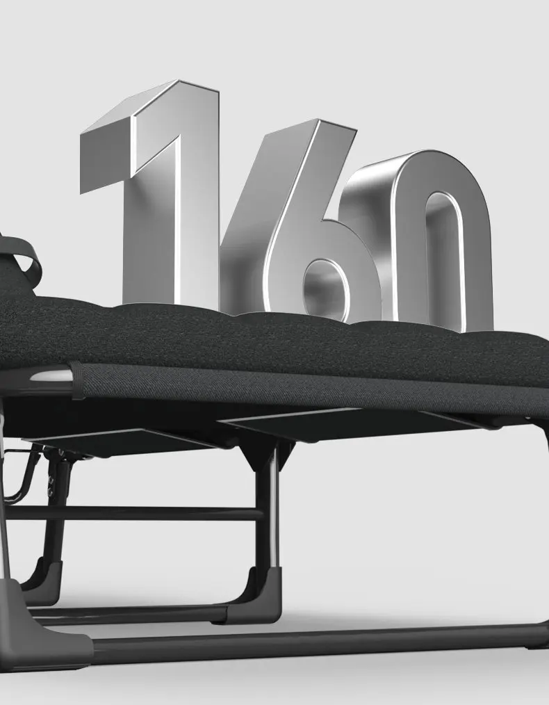 Portable Adjustable Folding Bed - Ideal for Outdoor & Indoor