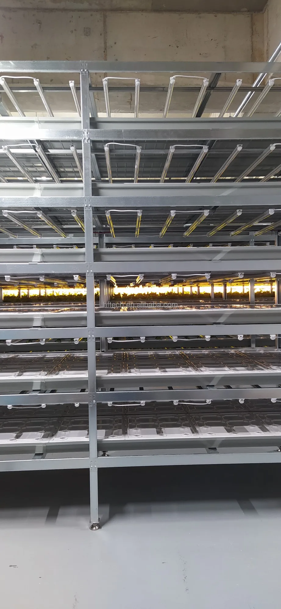 Abs Plastic Ebb And Flow Hydroponic Modular Grow Tray For Vertical ...