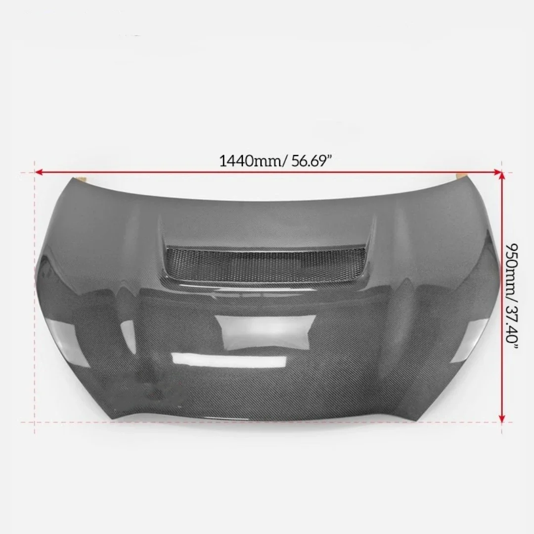 Body Kit For Toyota Yaris Modified New Style Carbon Fiber Engine Hood ...