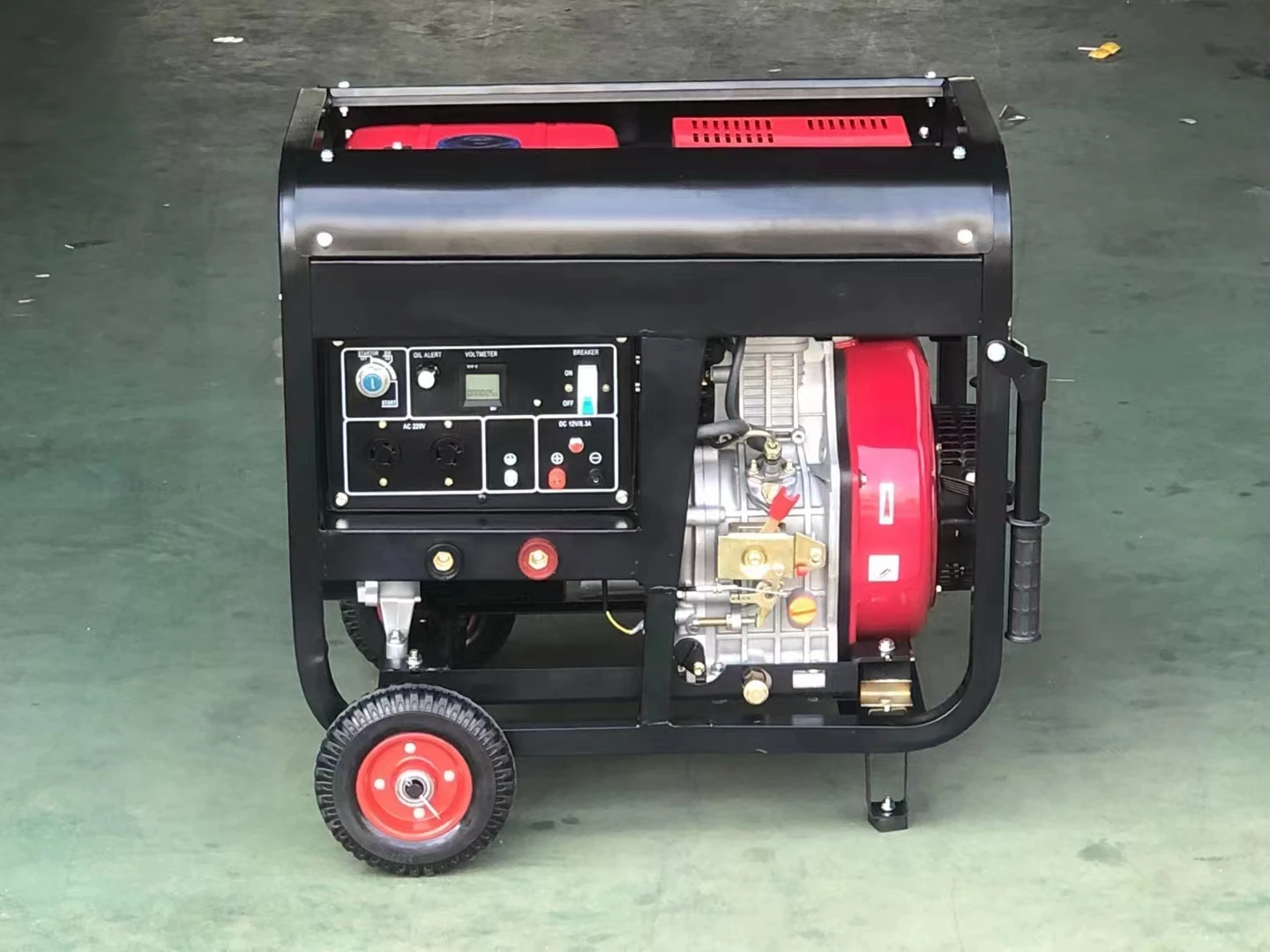 LETON Power 100A 200A 250A 10kva Diesel Welder Generator