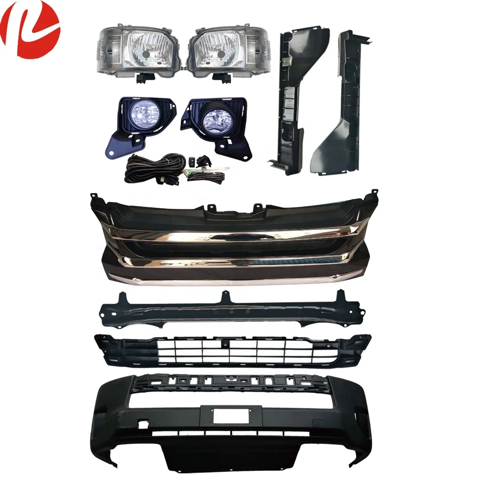 Hiace Commuter Quantum Bus Van KDH 200 Body Kit 2014-2018