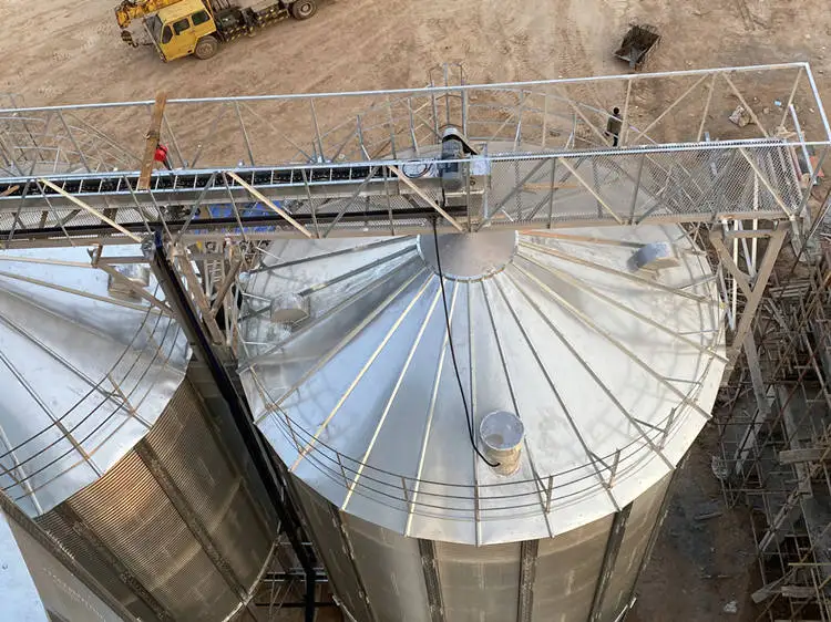 All-round Safety 5000 Tons Grain Storage Silos - HKB