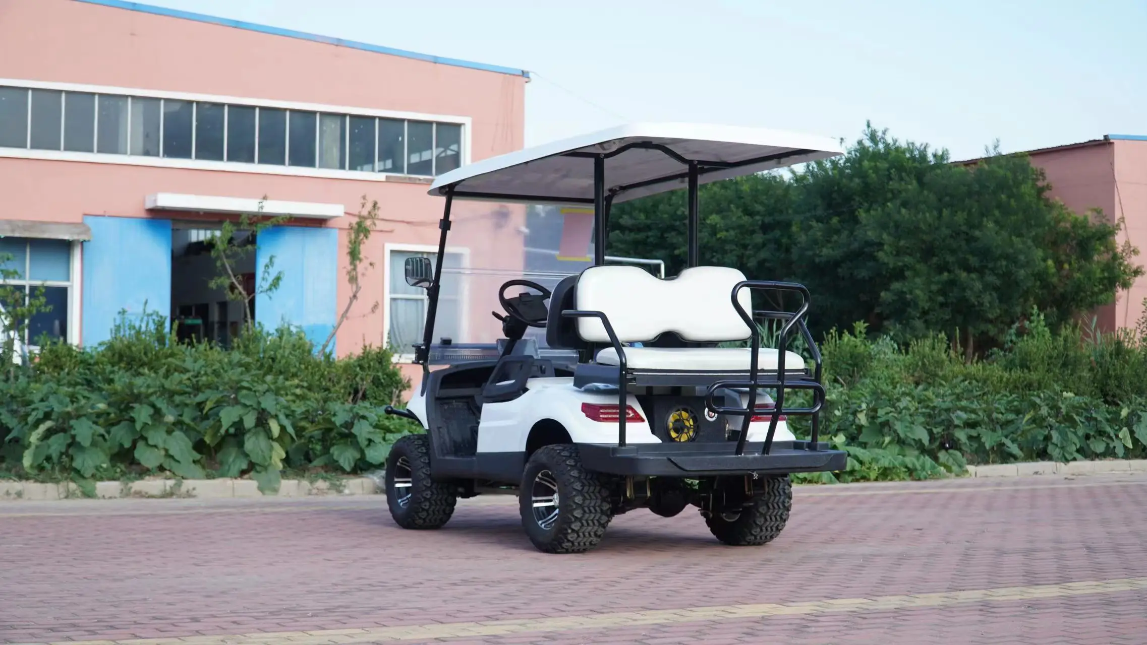 China Custom 72v Dc Motor 4 Seater Electric Golf Cart - Buy Chinese ...