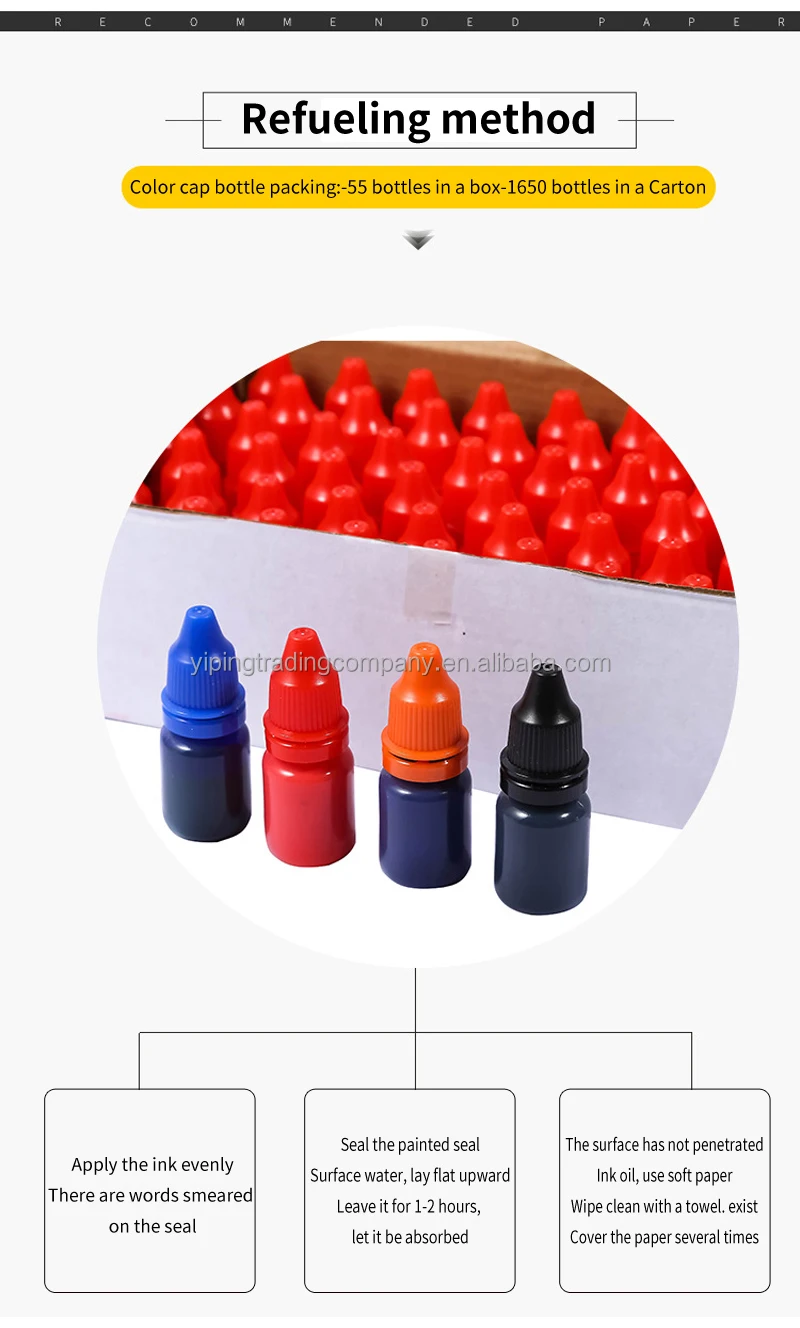 10ML Flash Stamp Ink Pad - High Quality Printing Solutions