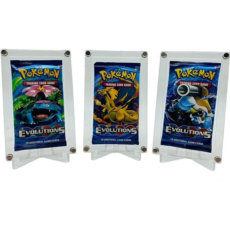Custom Pokemon Booster Pack Display Case Holder Booster Box Closure ...