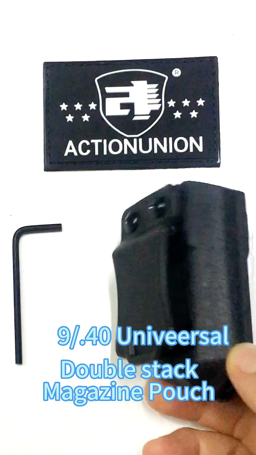 9mm .40 Tactical Double Stack Magazine Holster Universal Iwb Owb Mag ...