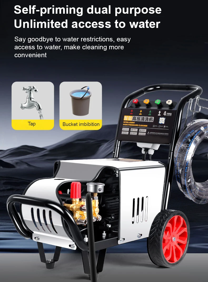Portable Hidrolavadora Electrical 5000psi High Pressure Washer Jet ...