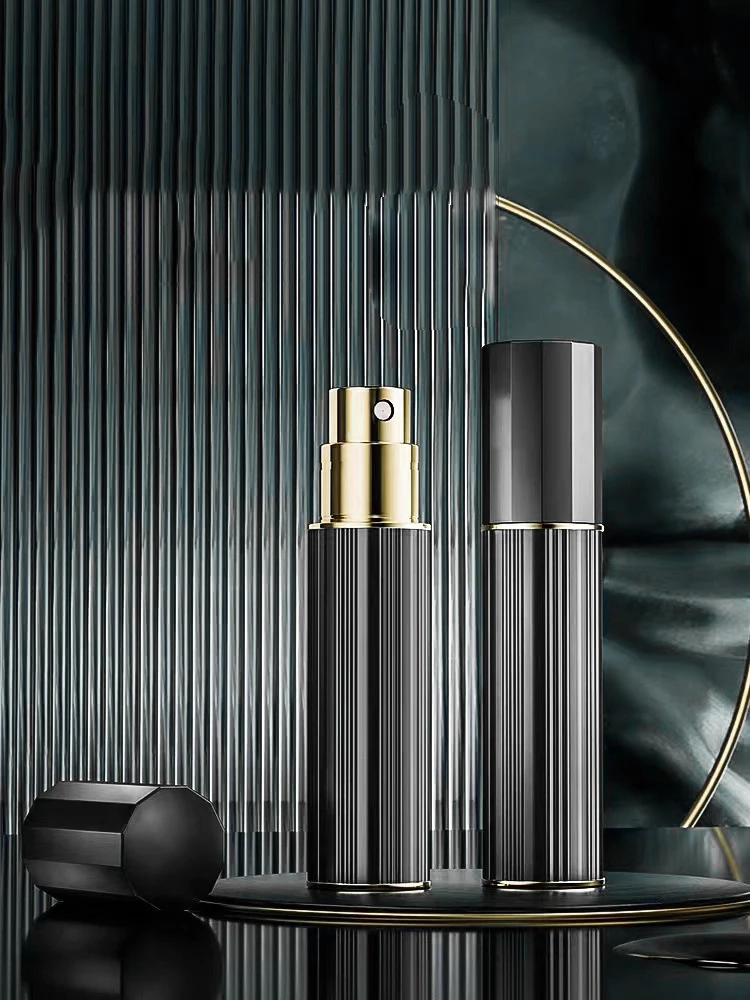 Luxury 5ml Travel Container Metal Twist-Up Perfume Atomizer with Glass ...
