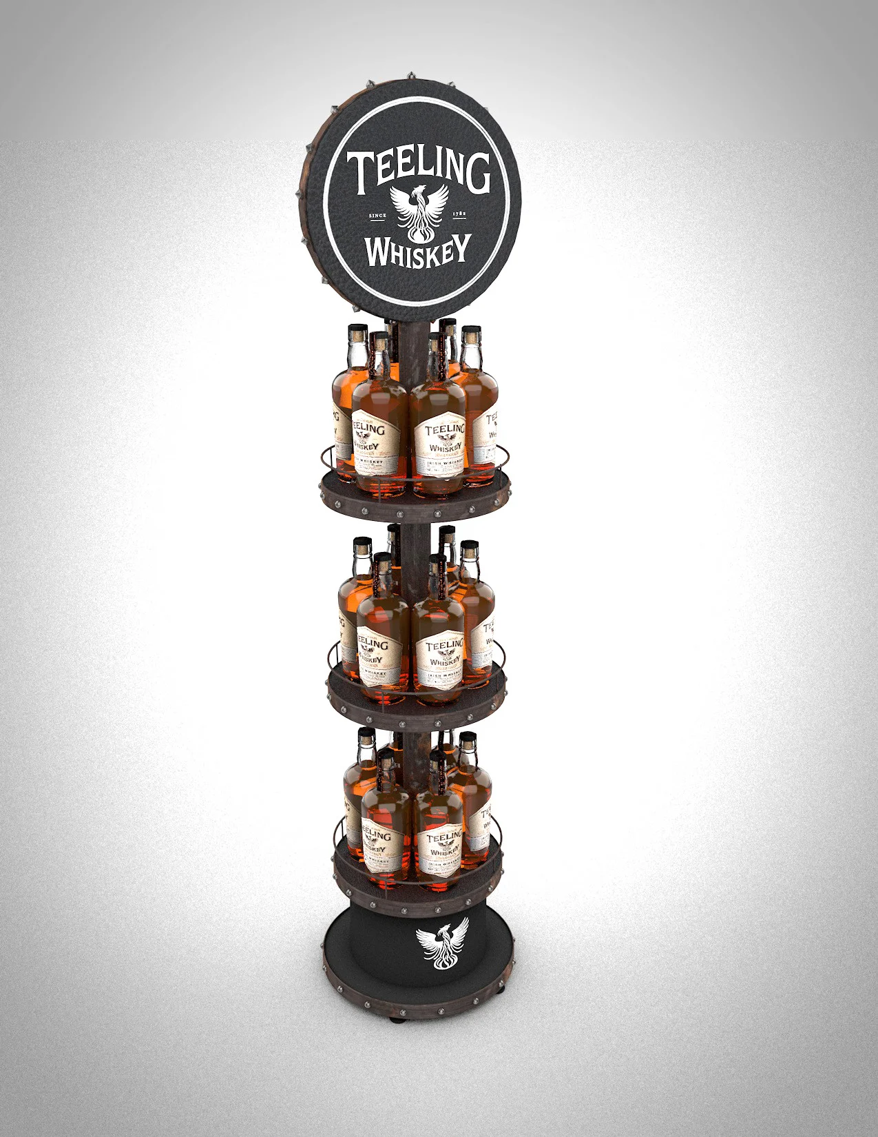 Whiskey Display Liquor Displays Rack - Buy Beverage Display Free ...