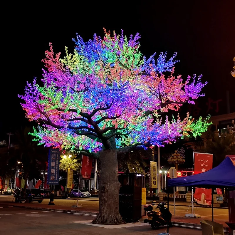 10m large led lighted artificial programmable music dancing giant ...