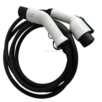 22kw 32a Three Phase Ev Charging Cable Type 2 To Gb/t T2 To Gb/t Black ...