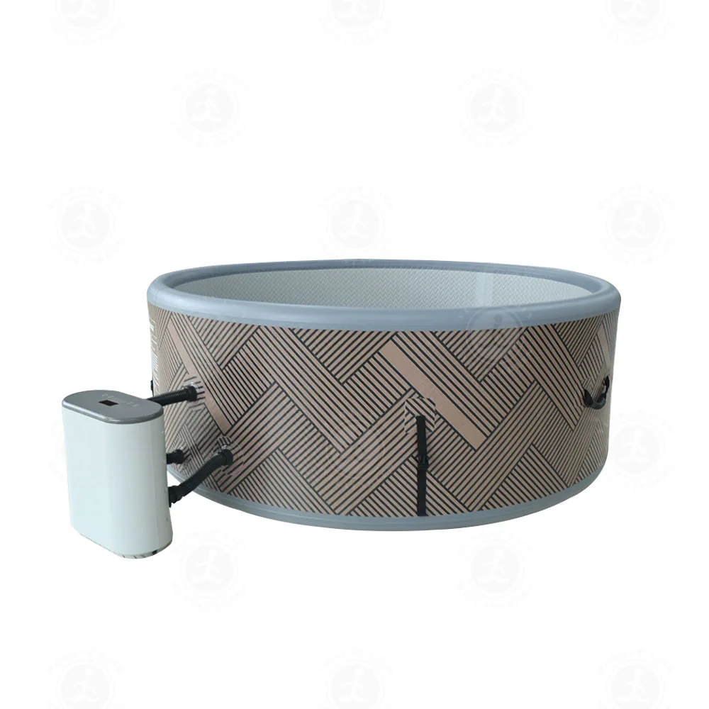 Outdoor Hot Tub 6 Persons - Garden Spa Portable Whirlpool