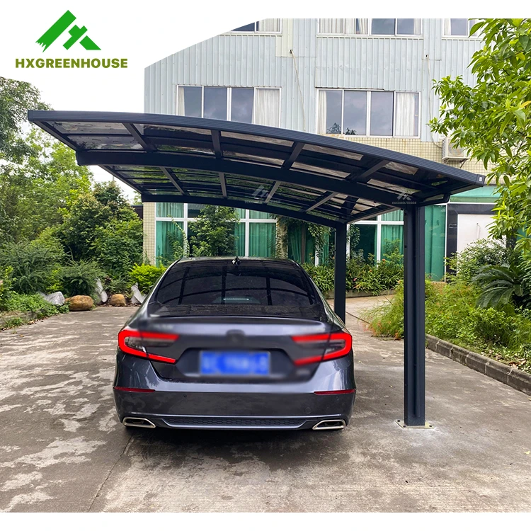 Curved Polycarbonate Canopy Roof Kits - Durable & Versatile