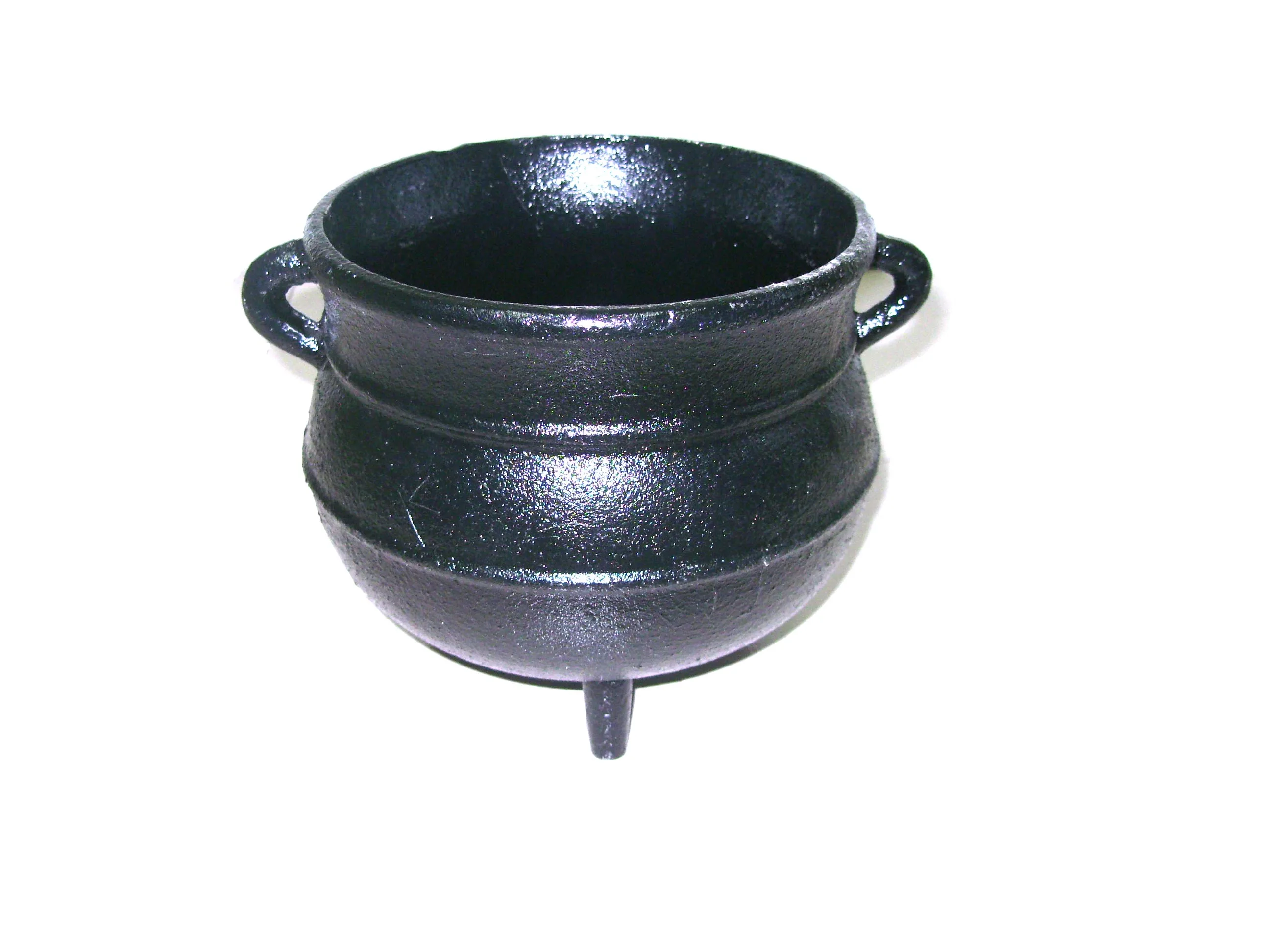 6.5" Ogun Pot Iron Cauldron for Santeria Religious Use