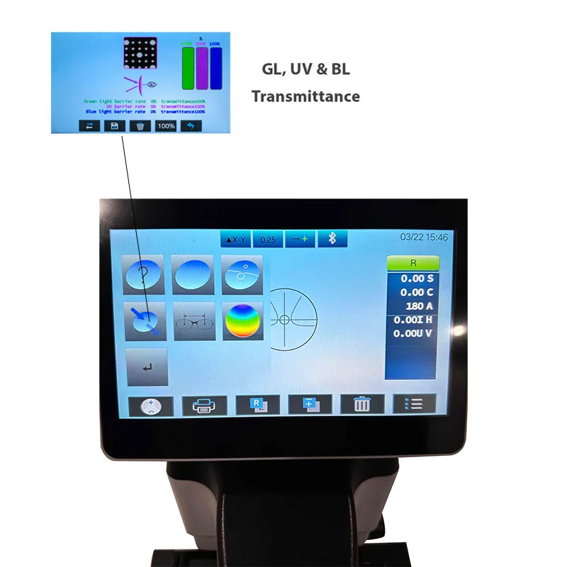 Portable Digital Lensmeter HV-600 - Precision & Speed