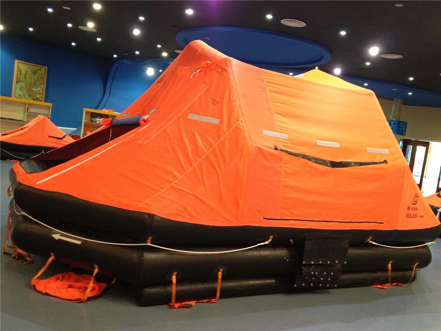 Solas Approval D Type Inflatable Life Boat 6-125 Persons Emergency Life ...