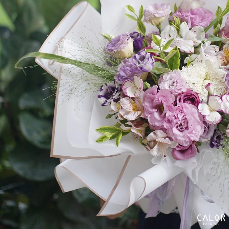 Solid Matte Wrapping Paper - Perfect for Flower Packaging