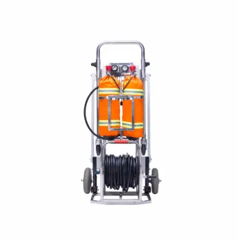 New Trolley Air Breathing Apparatus With Long Tube Firefighting ...