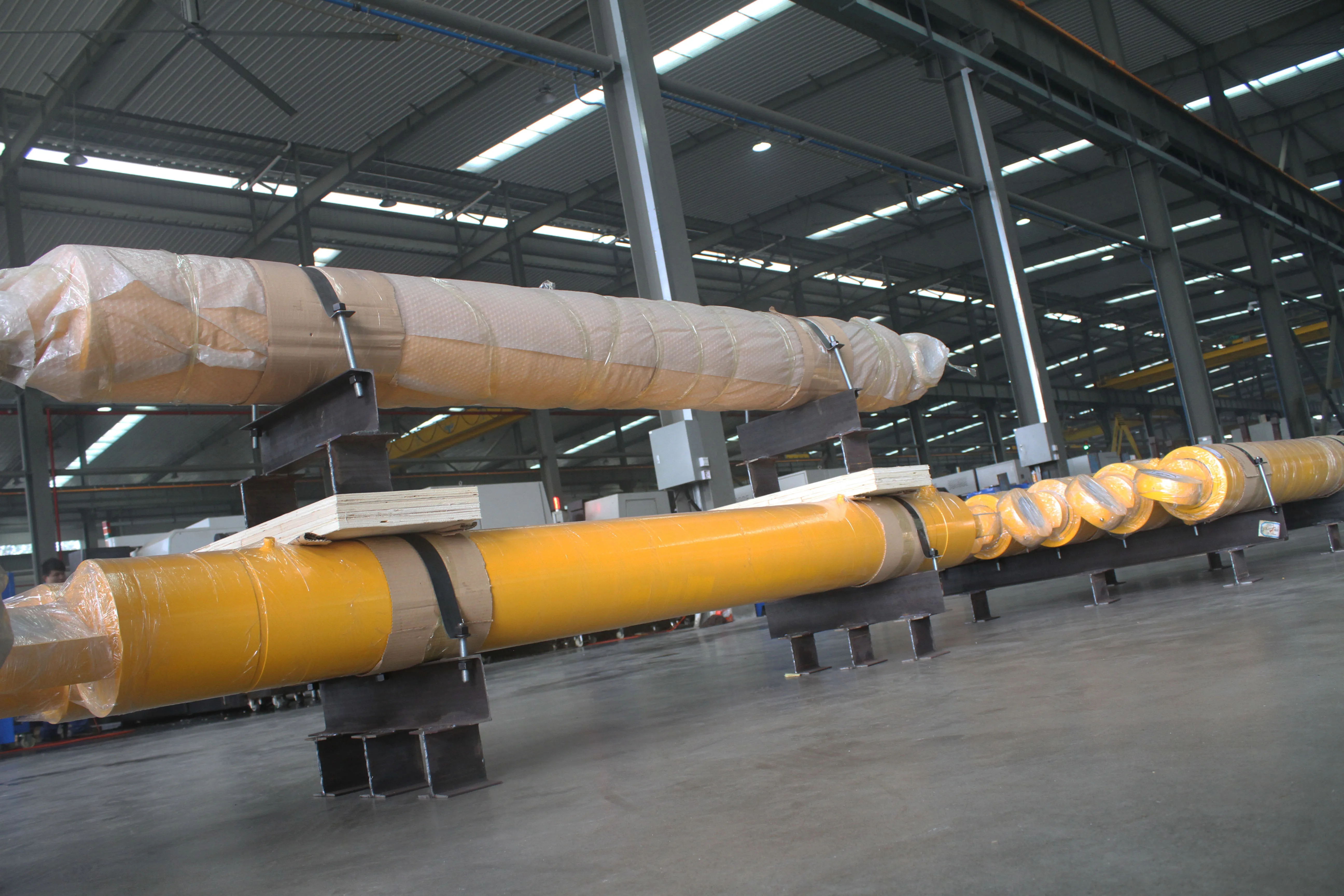 Large Hydraulic Cylinder For Excavator - Customizable - Buy ...