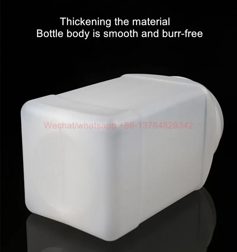 Laboratory Hdpe Square Chemical Plastic Biochemistry Powder Medical Reagent Bottle Jar 50ml ...