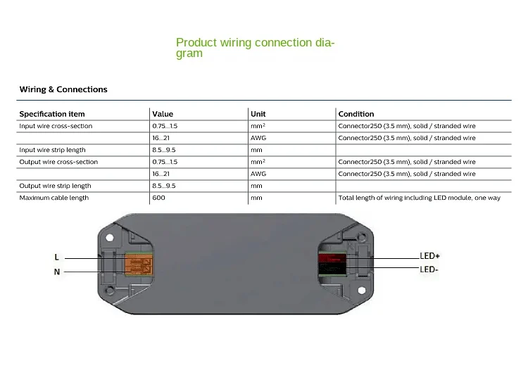 Philips Led Control Unit 14w 15w 16w 18w 20w Cob Spotlight Led Constant ...