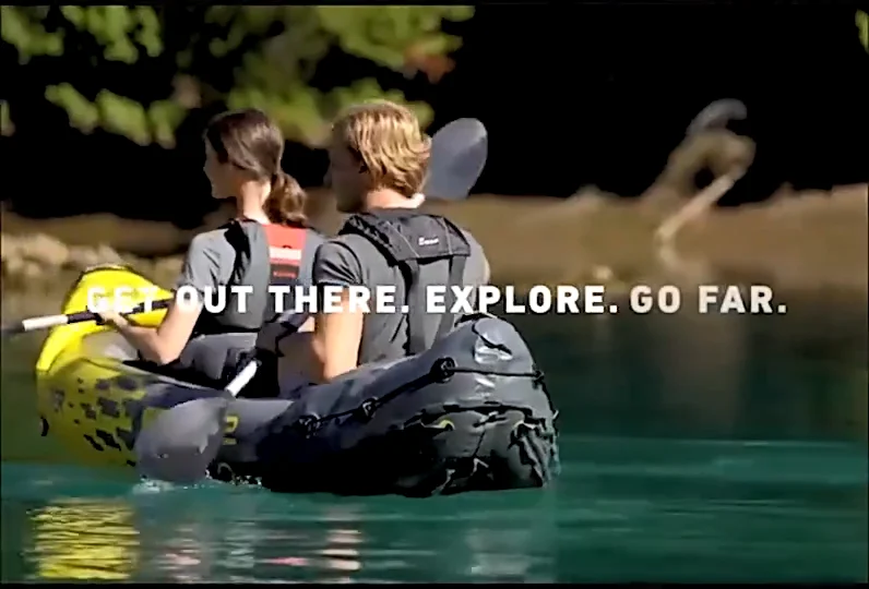 Intex 68307 K1 K2 Racing Kayak Inflatable Pvc Hull Pedal Rowing Boats ...