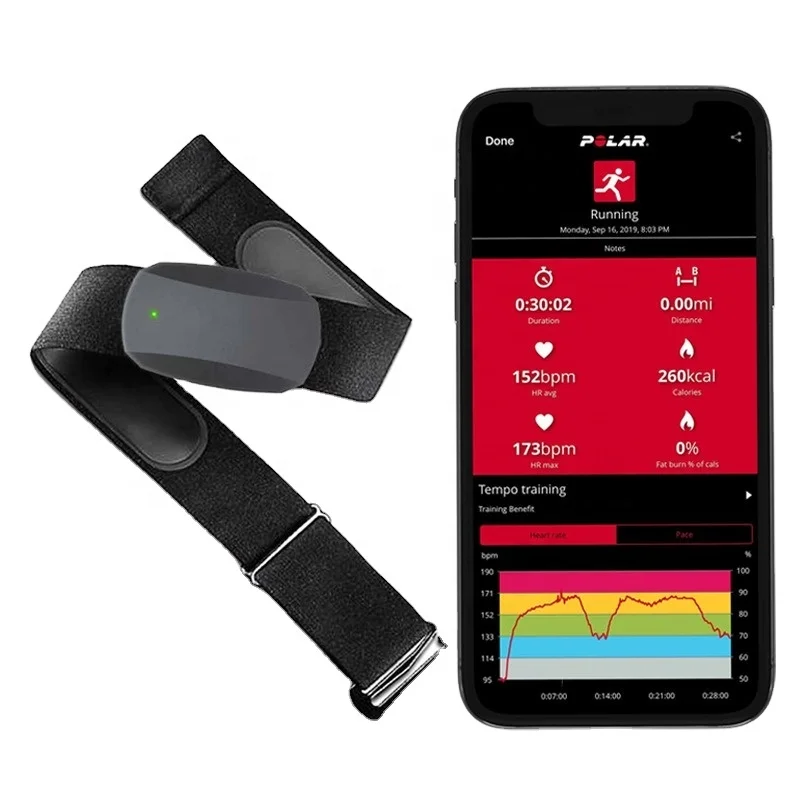 Wholesale Soft Elastic Heart Rate Monitor Chest Strap Fitness Band ...