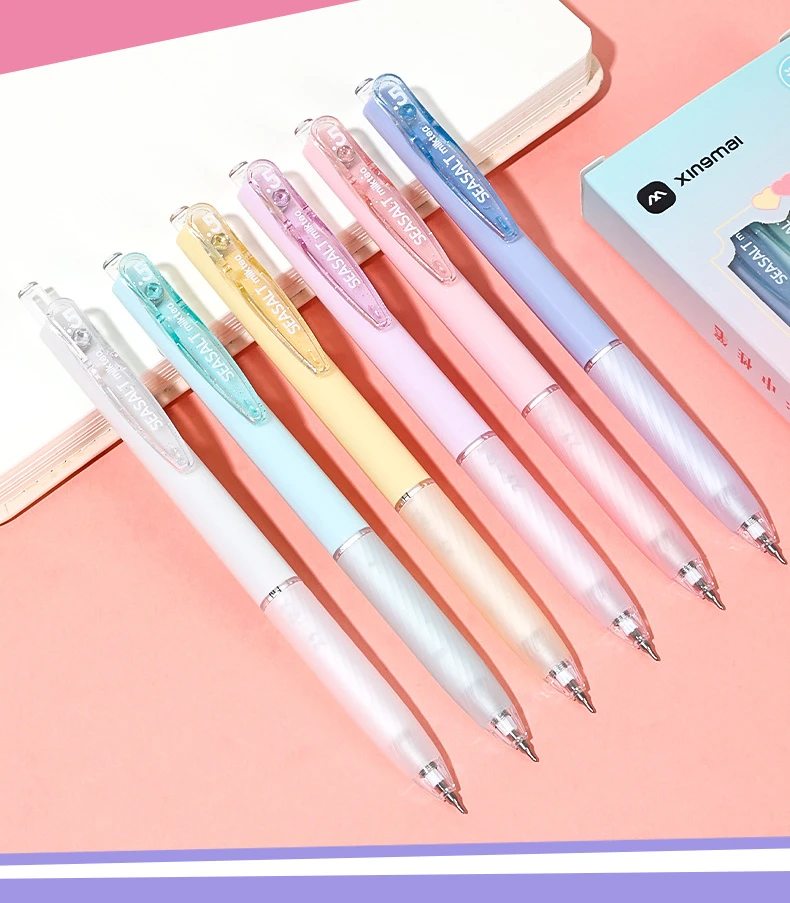 Fresh And Exquisite Meet The Sea Of Flowers Gel Pen Creative Pen Clip ...