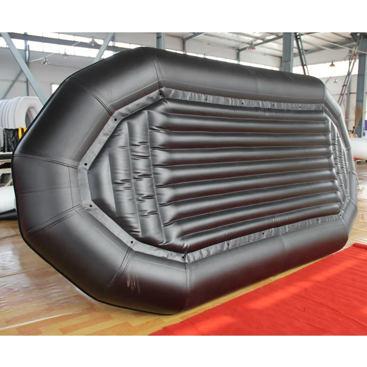 3.8m Whitewater Raft Self Bailing With Bottom Strengthened With Rubbing ...