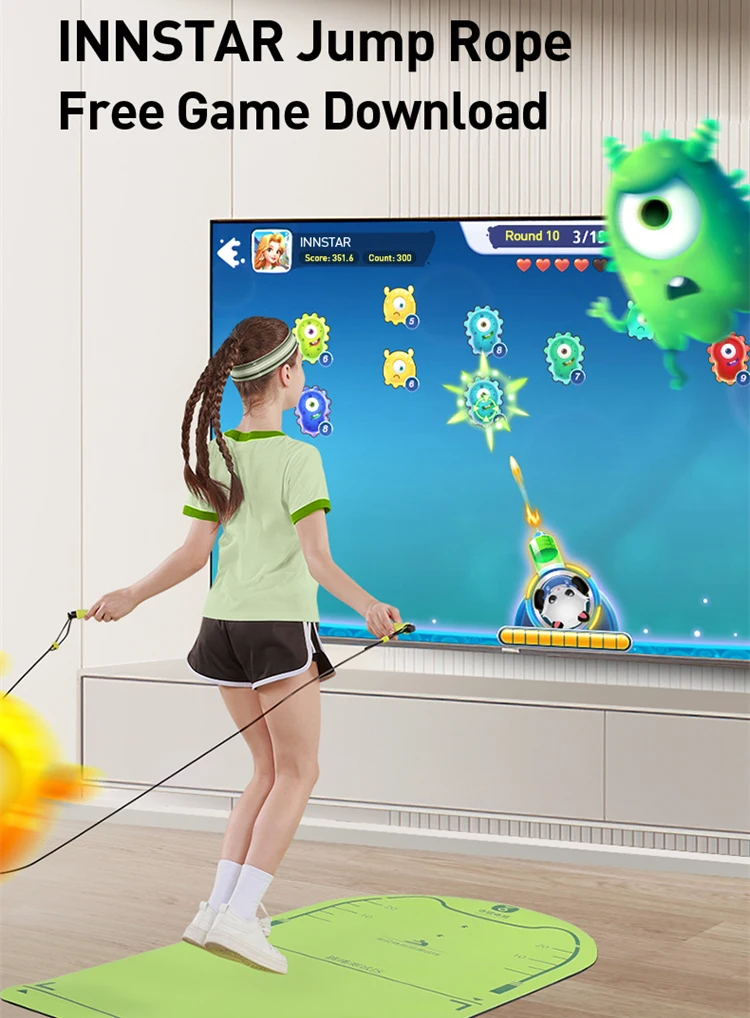 Innstar Smart Pvc Plastic Jump Rope Skipping Rope For Exercise ...