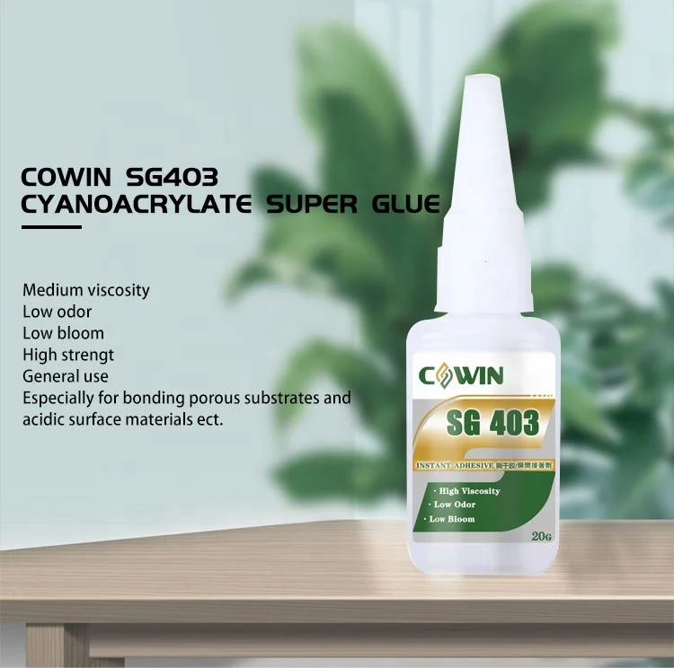 403*20g Cyanoacrylate Adhesive Super Glue,Cyanoacrylate Bulk Instant Ca Glue - Buy Black Bottle ...