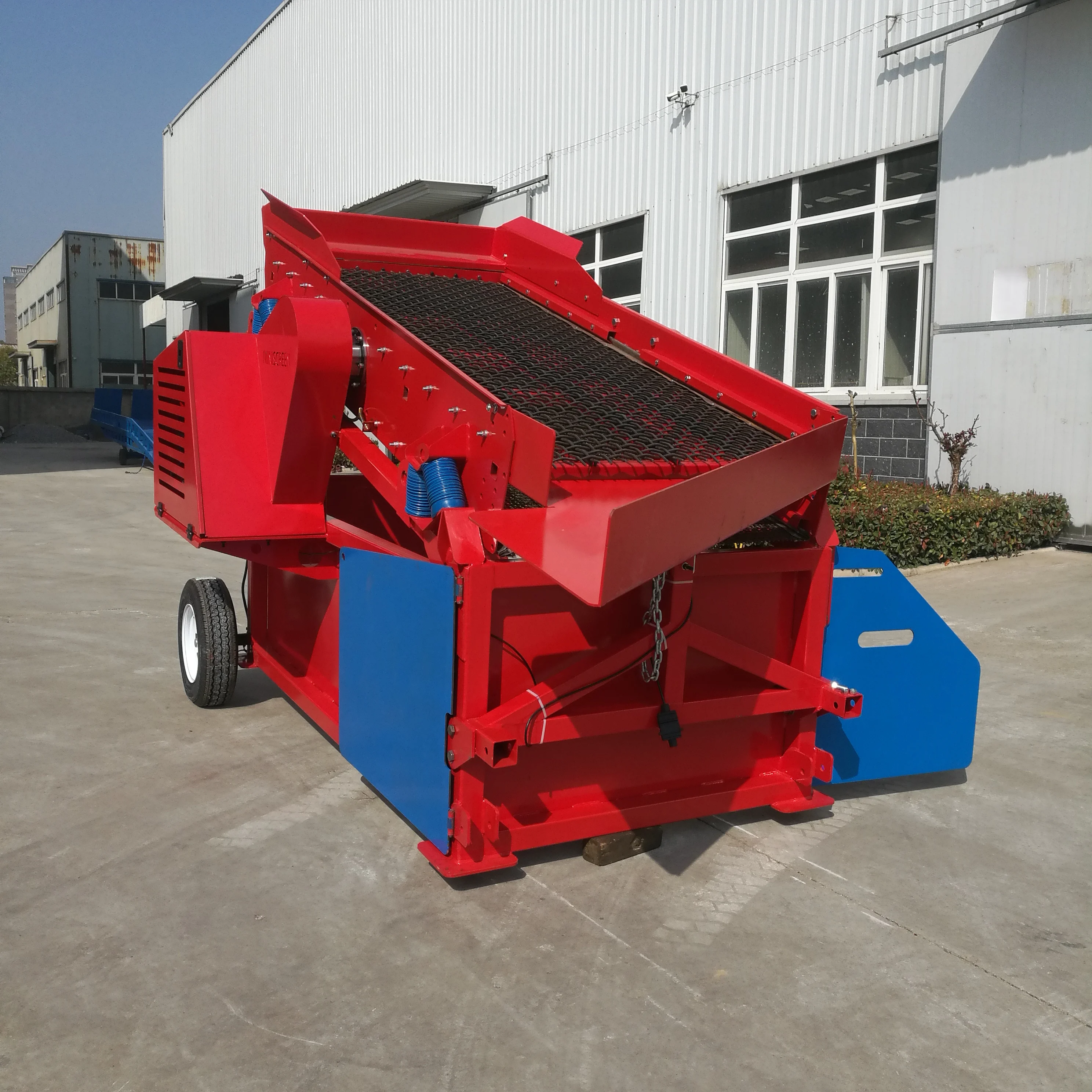 Topsoil Compost Sand Gravel Separator - Efficient Screening