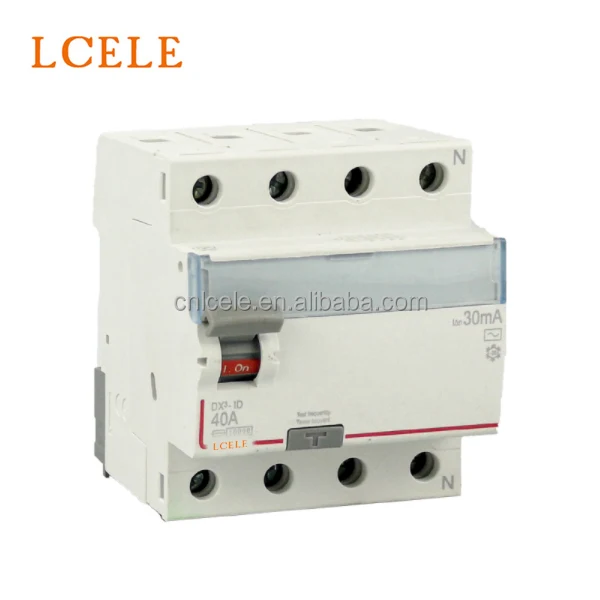 Rccb Rccb/rcbo/elcb /rcd 2p 4p 30ma 40a 63a Earth Leakage Magnetic ...