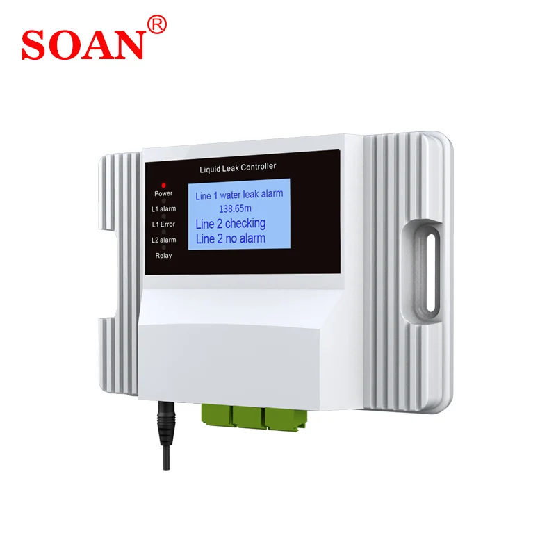 RS485 Locating Water Leak Controller Modbus RTU Liquid Leak Alarm ...