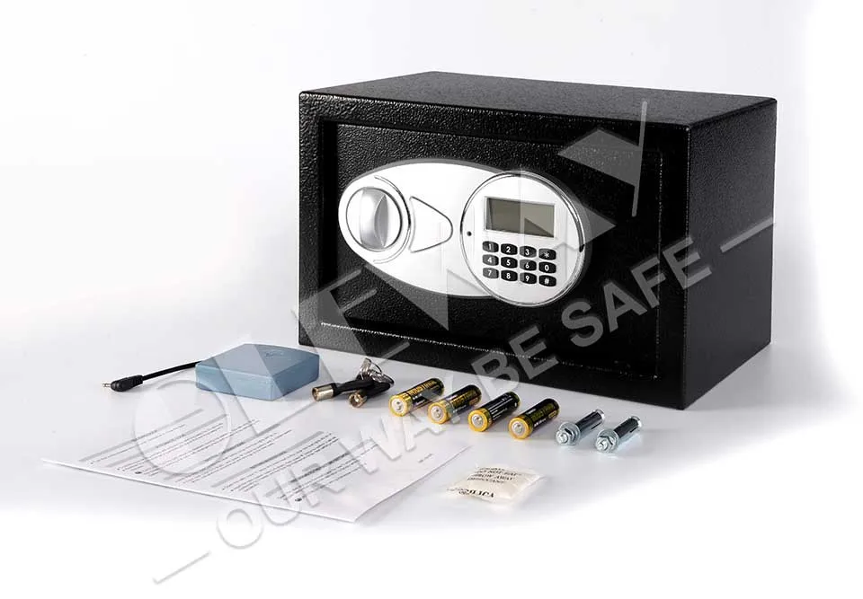 ELECTRONIC SAFE WITH DISPLAY for HOME OFFICE HOTEL and PERSONAL USE ...