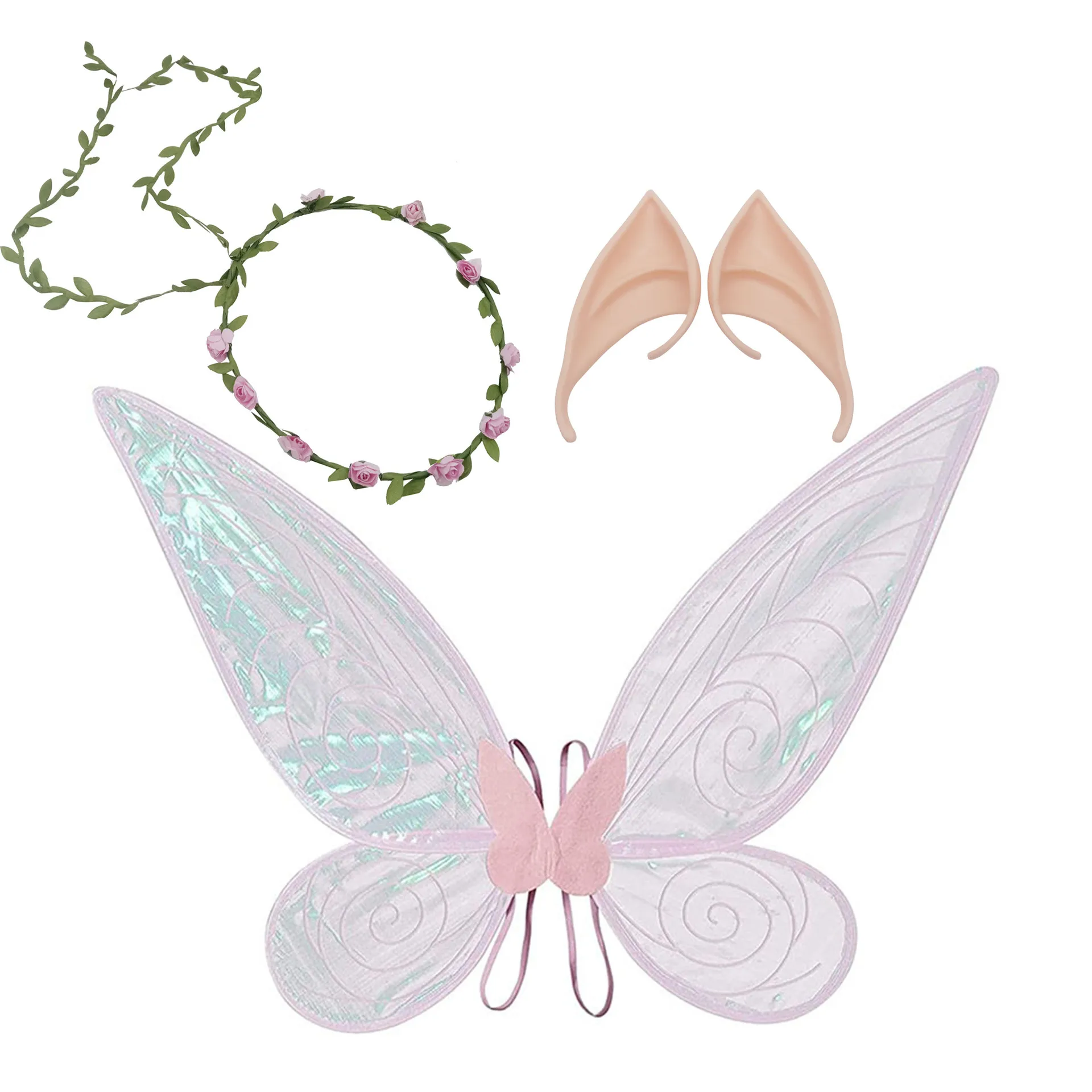 Alibaba.com: Angel Butterfly Wing Set with Elf Ears for Halloween ...