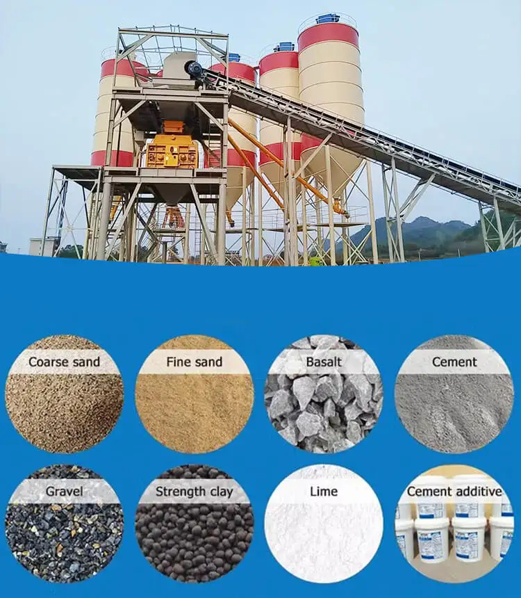 Batch Mini Ready Mixed Rmc Mixing in Nepal Concrete Batching Plant ...