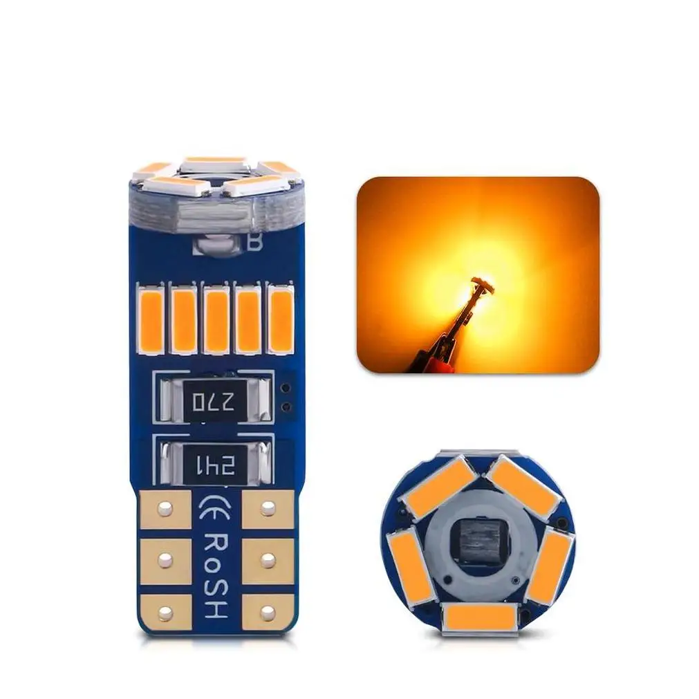 Car Led Lights Projector 24v Front Grille Bi Led Head H7 Flashing ...