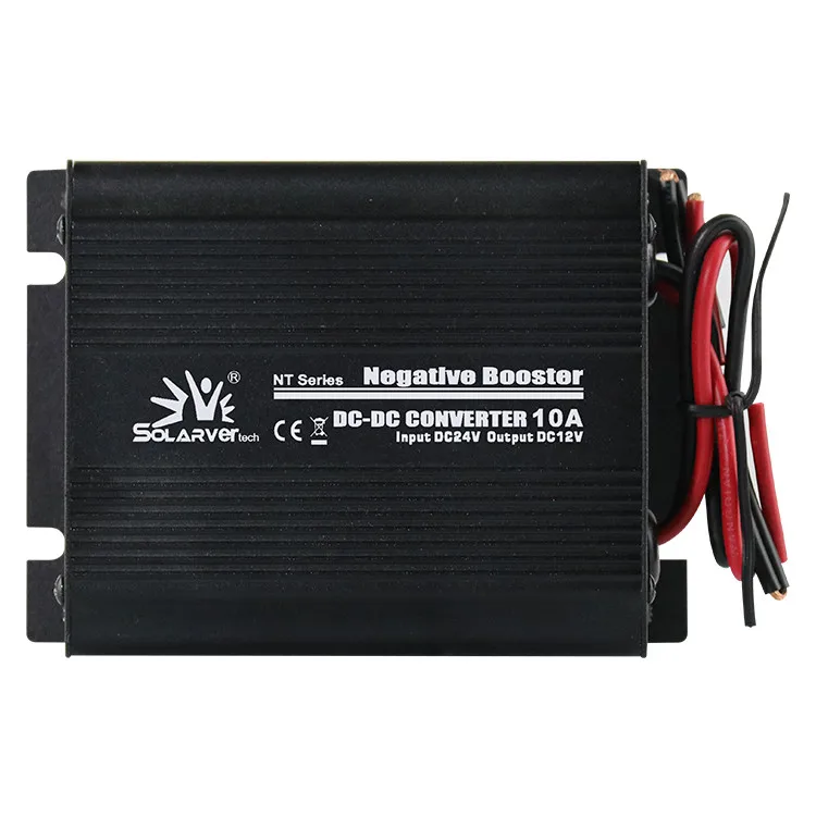 CONVERTER10A 24VDc to 12Vdc Step down converter Negative Booster DC to ...