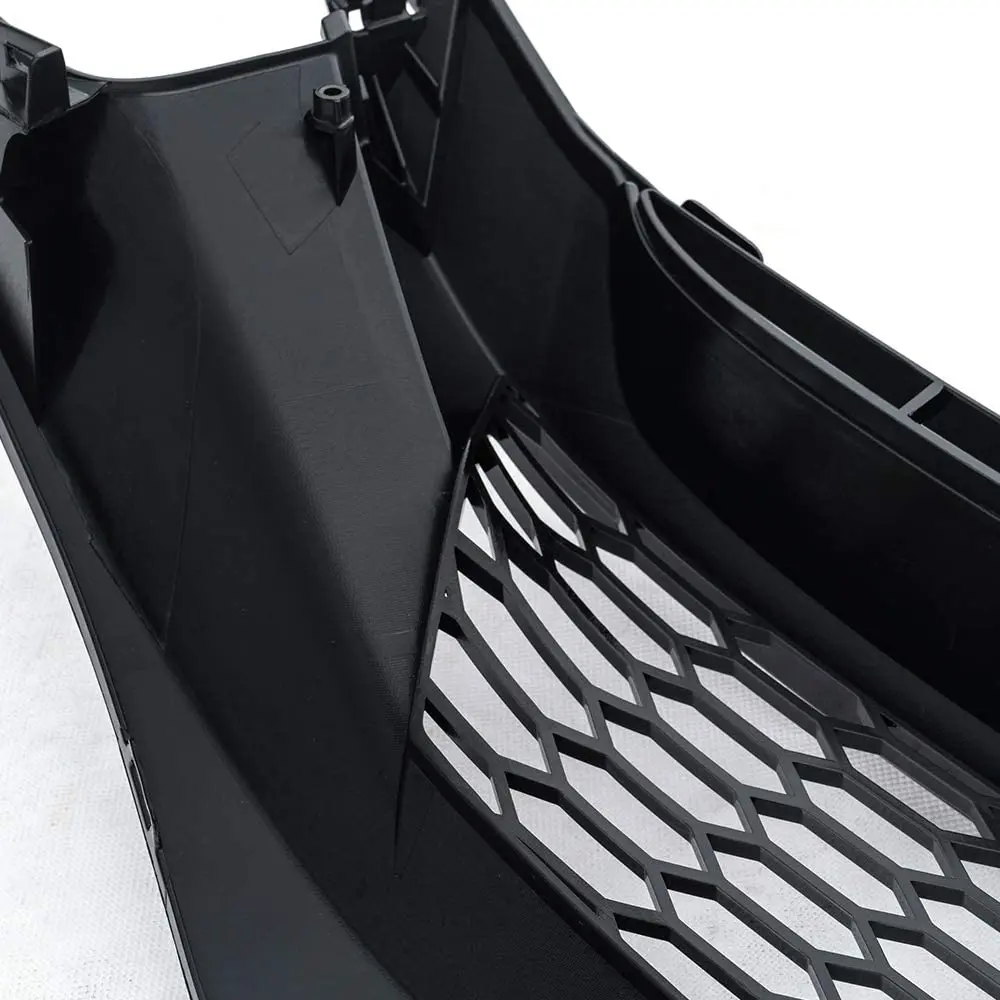 Front Bumper Grille with Honeycomb Mesh for Honda Civic 10th Gen 2019 ...